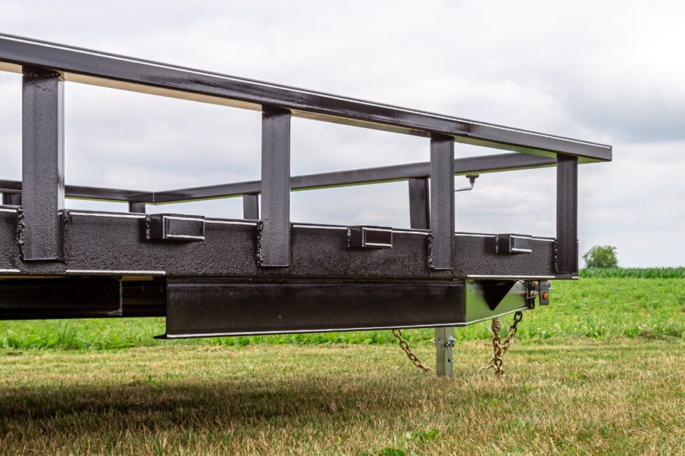 Heavy Frame with Wrapped Tongue | Greenfield Trailers